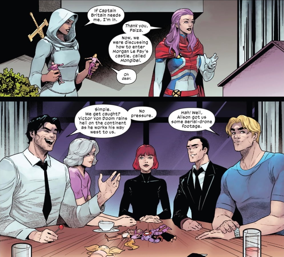 Betsy Braddock: Captain Britain #5 - Review/Spoilers