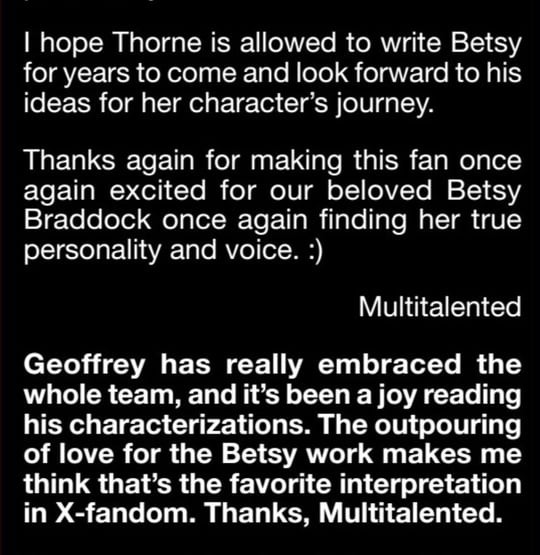 Betsy Braddock/Captain Britain: The Magical Telepath, Appreciation 2025 ...